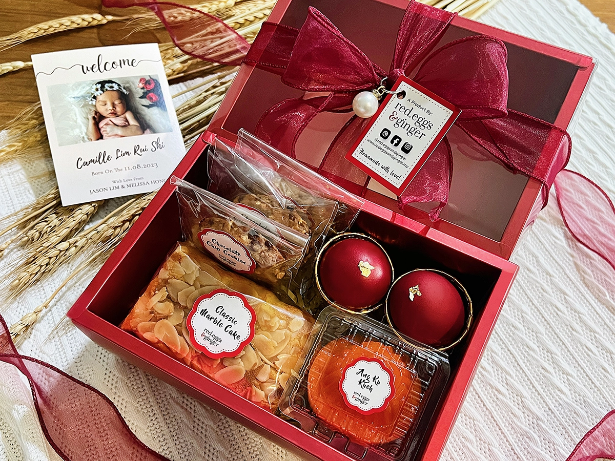FULLMOON GIFT SET Precious - red eggs and ginger
